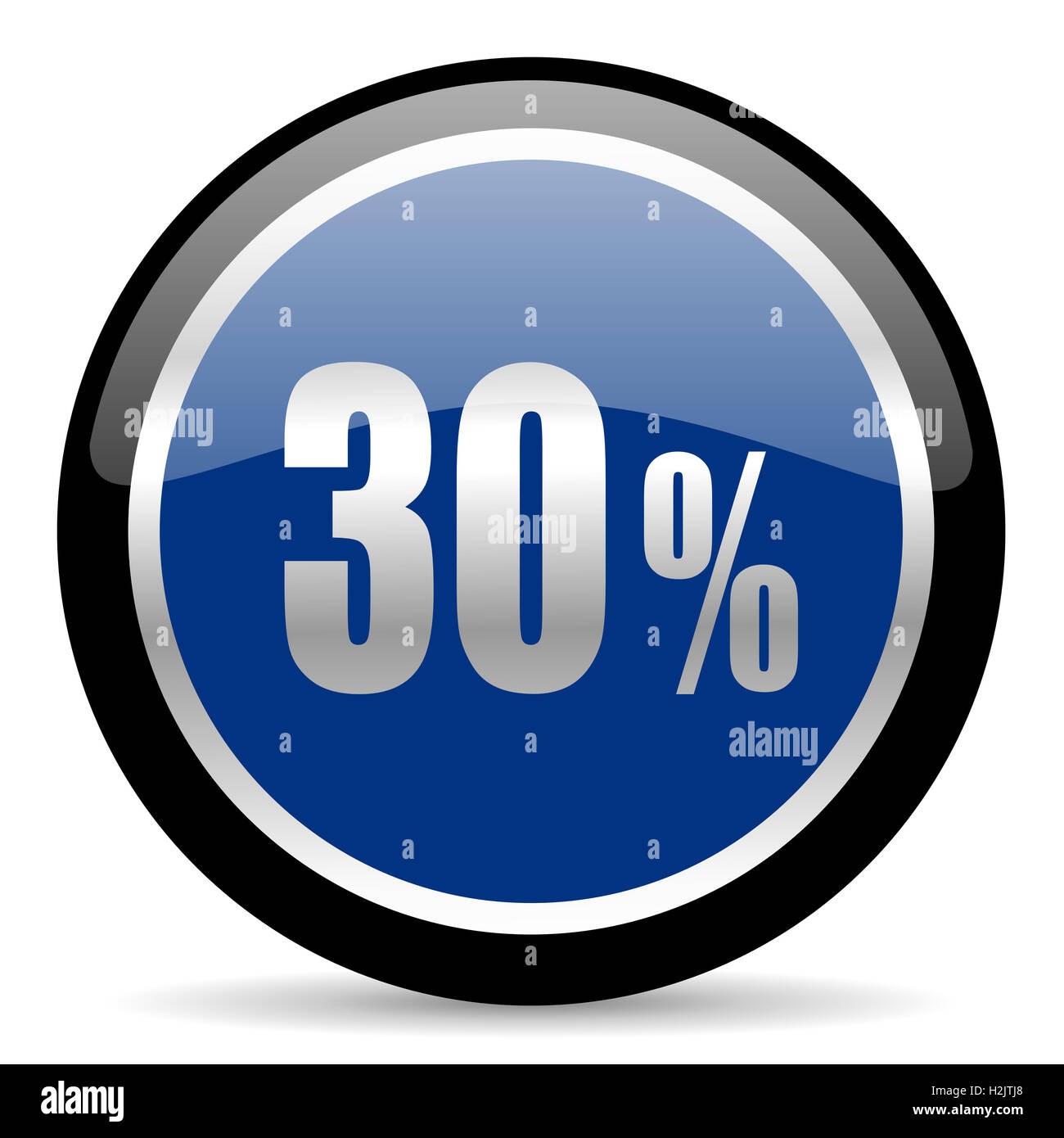 30 percent icon Stock Photo - Alamy