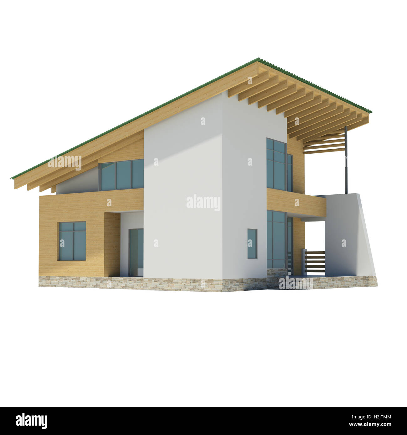 House wooden beam Cut Out Stock Images & Pictures - Alamy