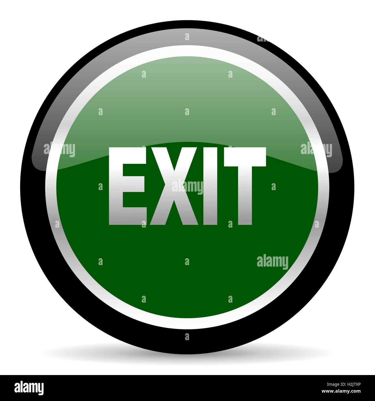 Green Emergency Exit Button Open High Resolution Stock Photography and ...