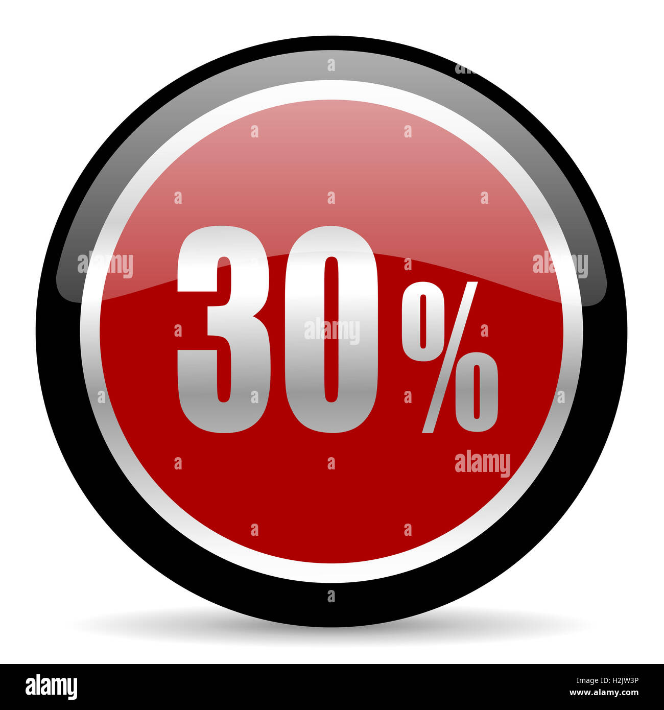 Sale tag 30 percent Cut Out Stock Images & Pictures - Alamy
