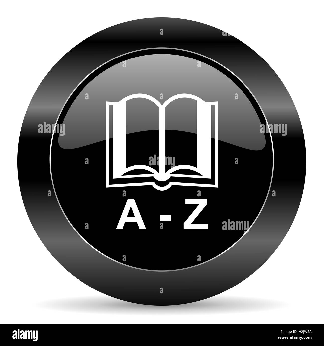 Dictionary Icon Black