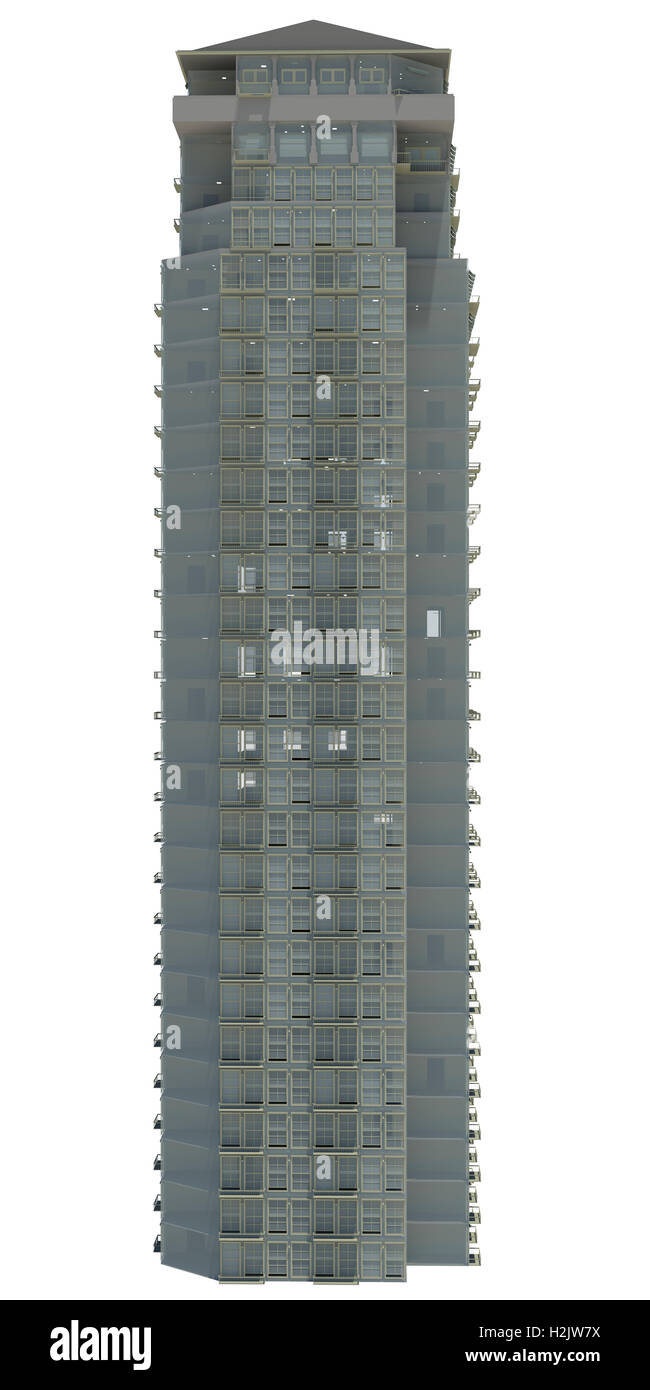 Highly detailed building Stock Photo - Alamy