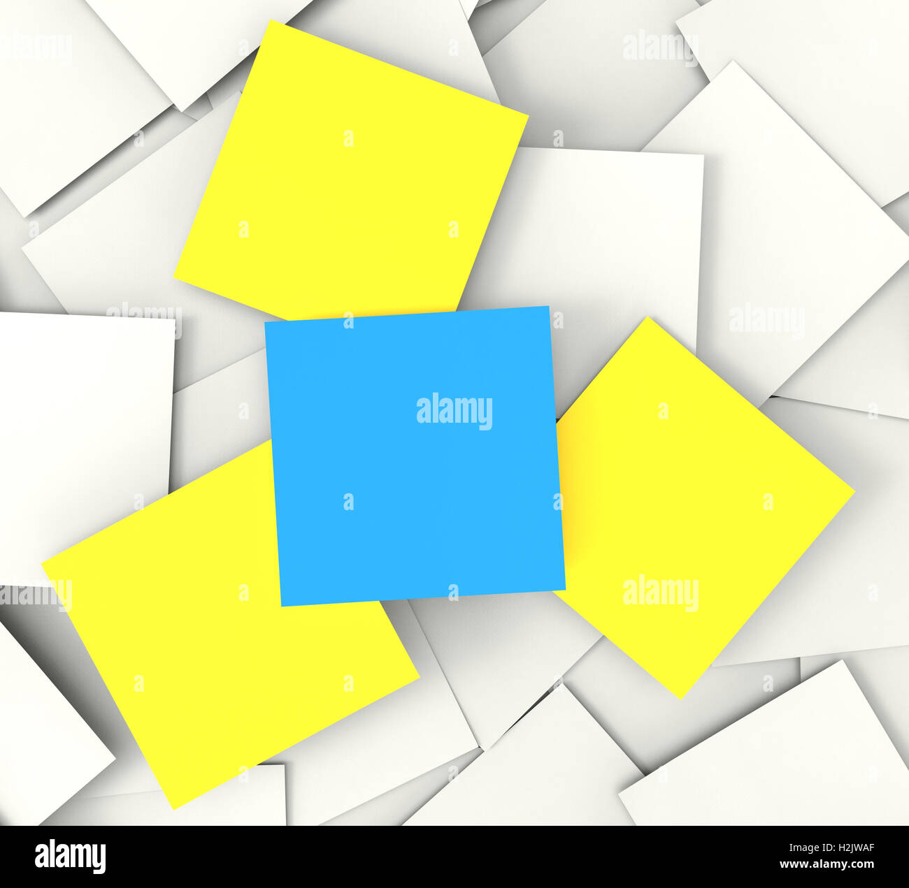 Blank post it note hi-res stock photography and images - Alamy