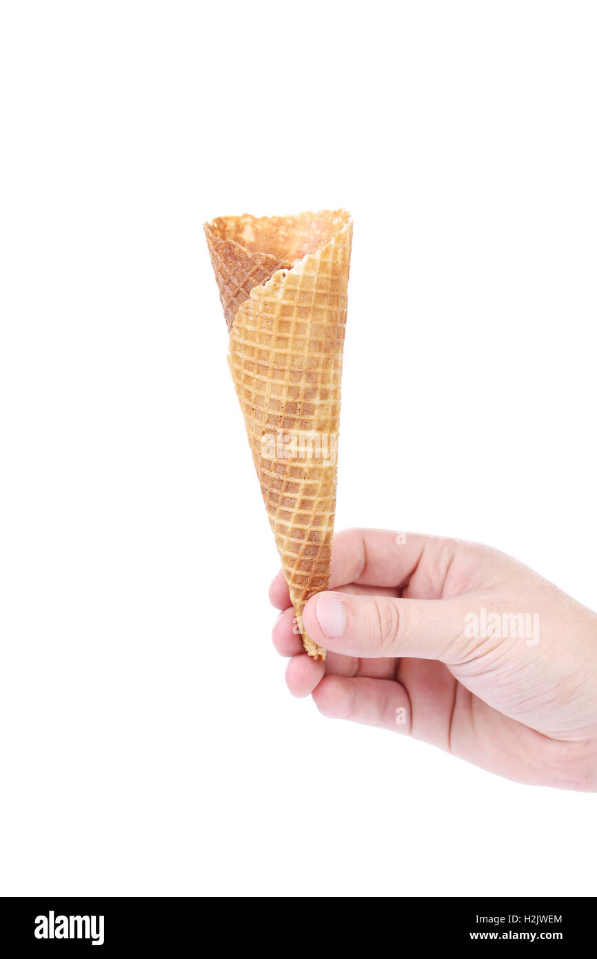 Two ice cream wafer Cut Out Stock Images & Pictures - Alamy
