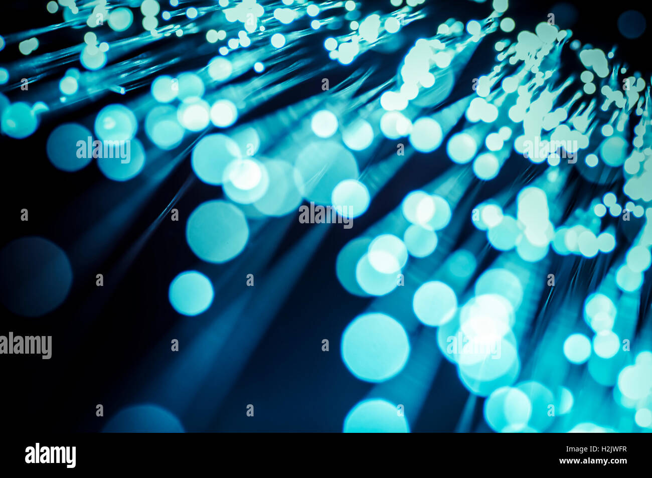 Tech, Fiber optic cables, fibre connection, telecomunications co Stock ...