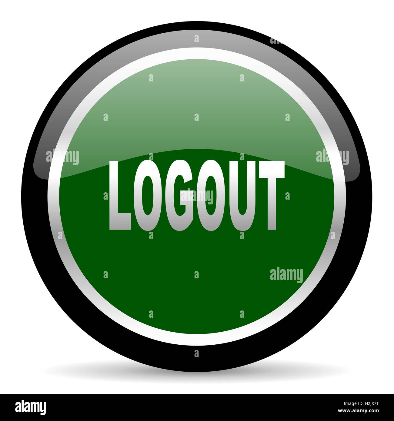 Logout icon hi-res stock photography and images - Alamy