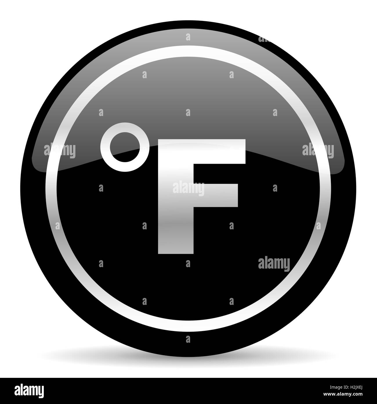 Thermometer fahrenheit centigrade Black and White Stock Photos & Images ...