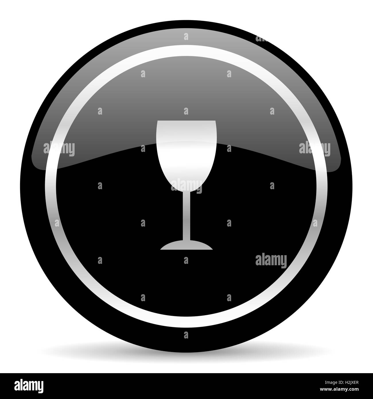 alcohol icon Stock Photo - Alamy