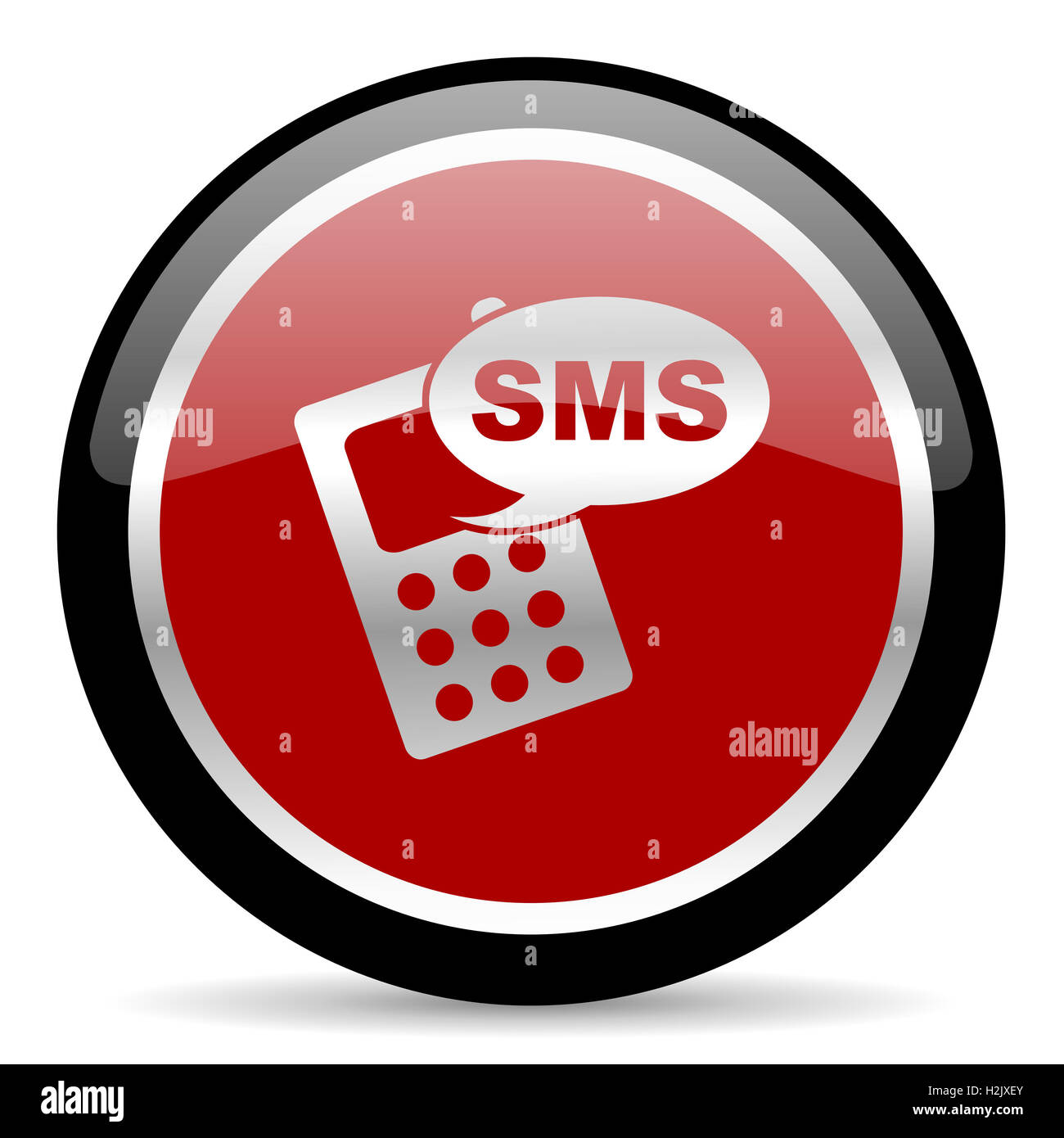 Sms icon hi-res stock photography and images - Alamy