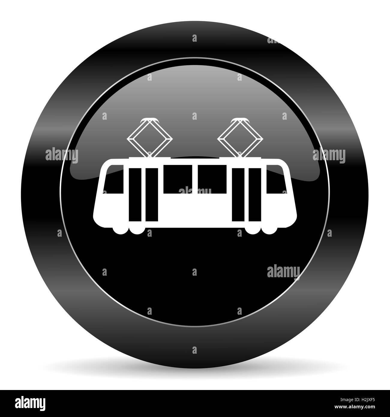 Bus And Tram Black and White Stock Photos & Images - Alamy