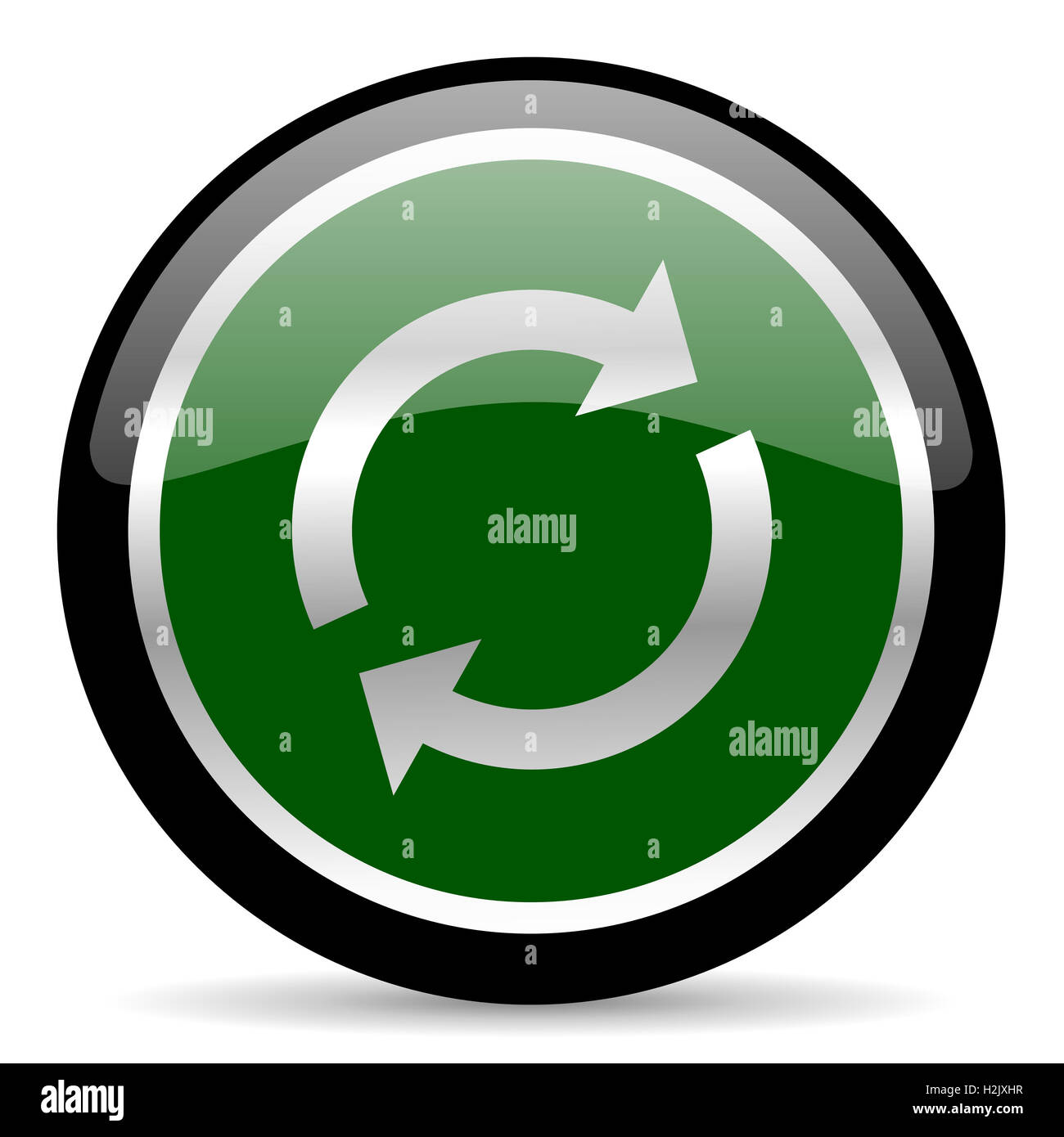 Repeat icon reload button hi-res stock photography and images - Alamy