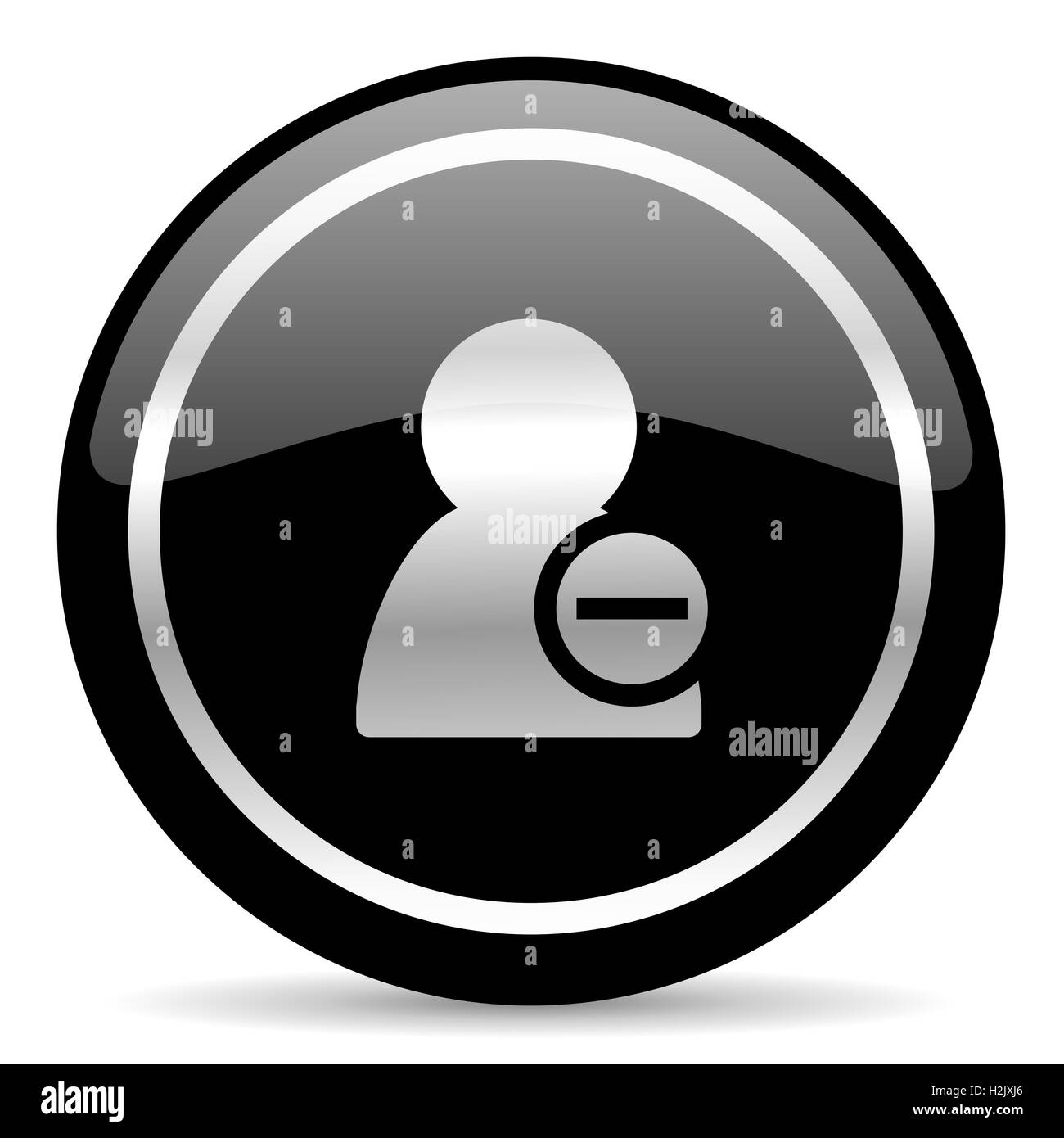 remove contact icon Stock Photo - Alamy