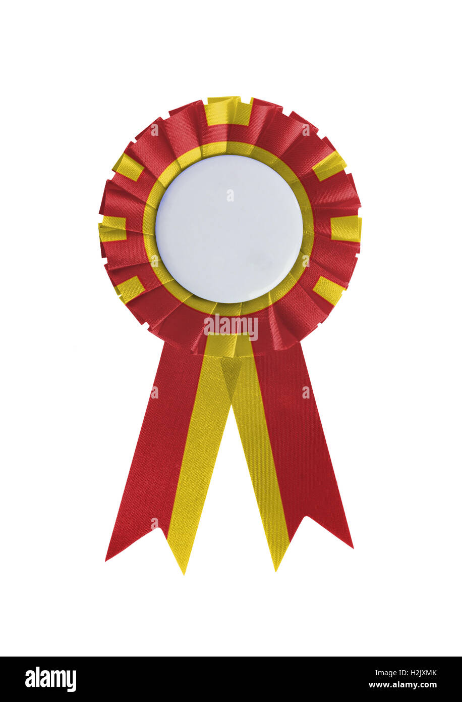 Award ribbon isolated on a white background Stock Photo - Alamy