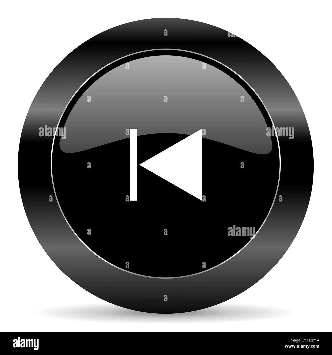 Prev icon hi-res stock photography and images - Alamy