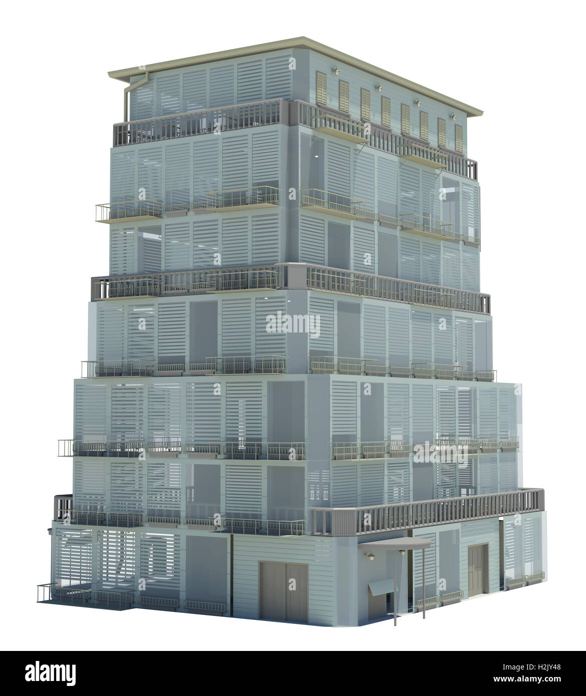 Highly detailed building Stock Photo - Alamy