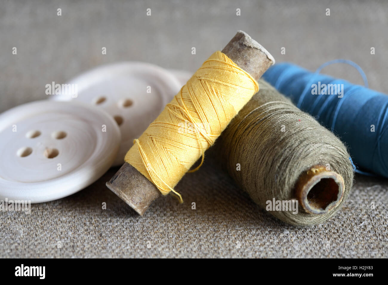 Textile loop button hi-res stock photography and images - Alamy