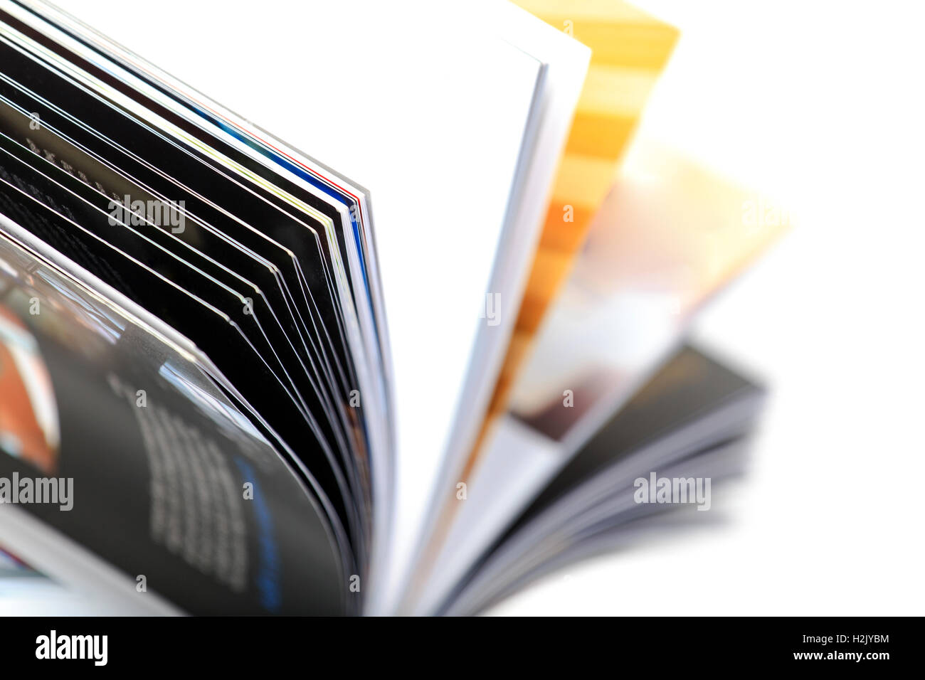 Old magazine sheets pile hi-res stock photography and images - Alamy