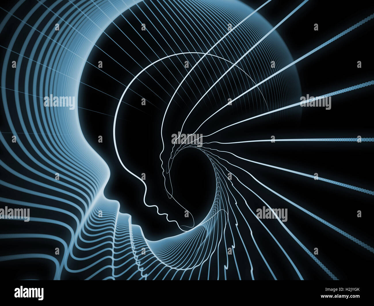 Soul Geometry Metaphor Stock Photo - Alamy