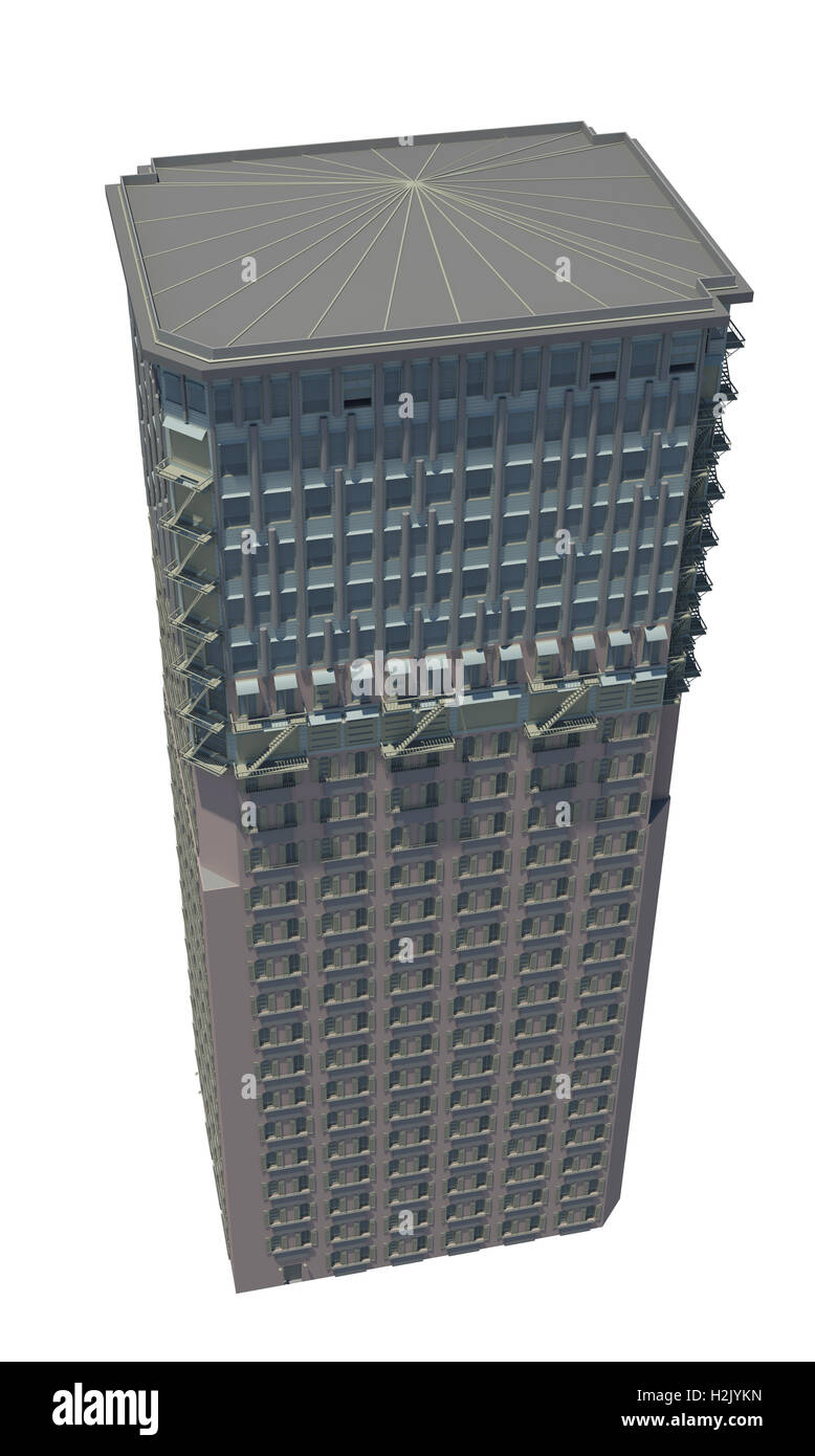 Highly detailed building Stock Photo - Alamy