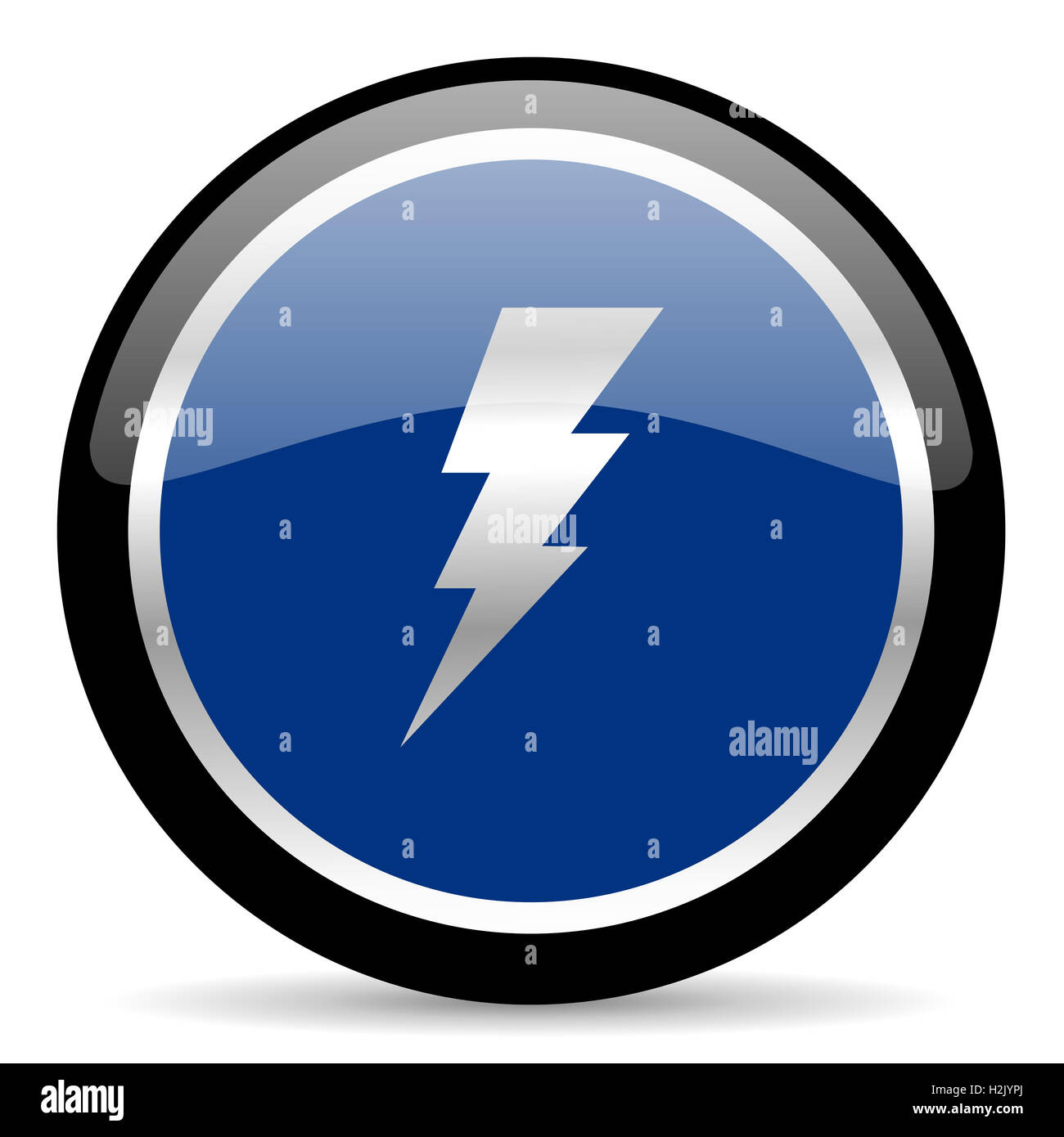 Blue bolt Cut Out Stock Images & Pictures - Alamy