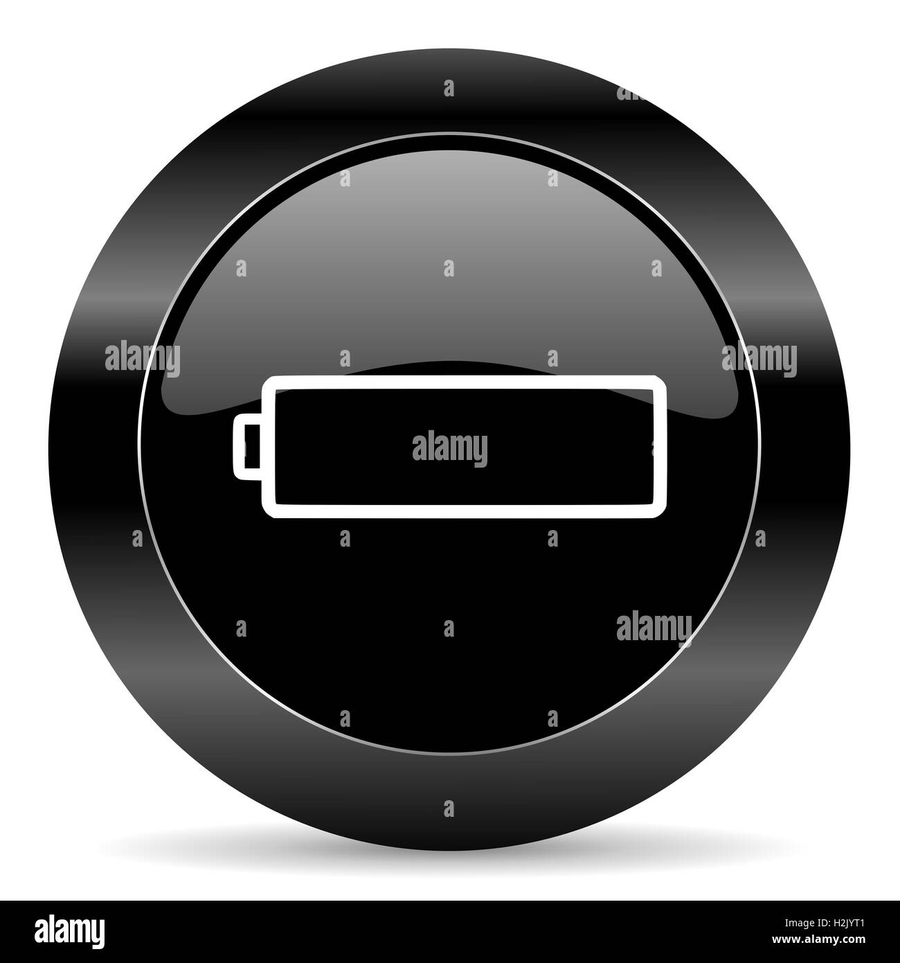 Battery charge level power Black and White Stock Photos & Images - Alamy