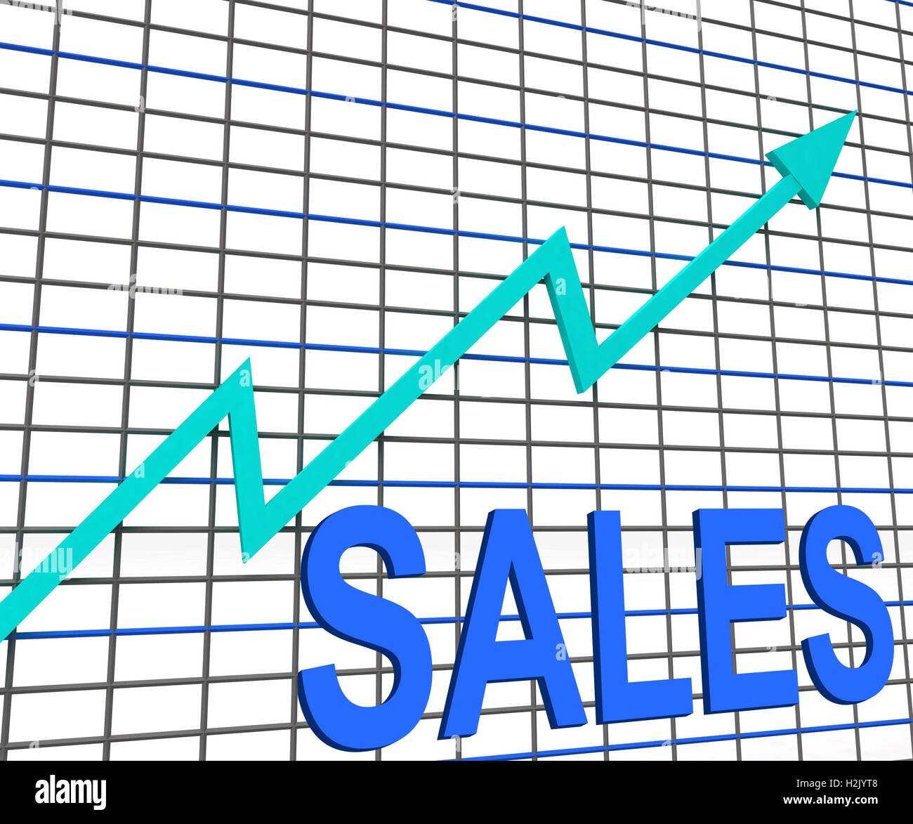Sales Target Graph