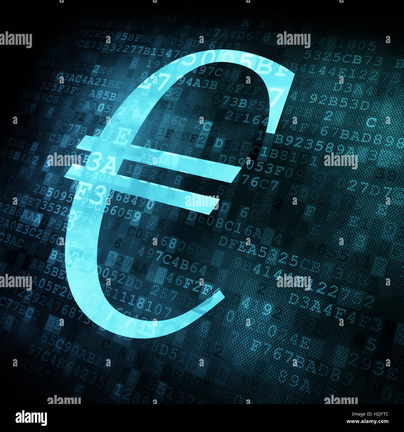 Digital currency euro dollar hi-res stock photography and images - Alamy