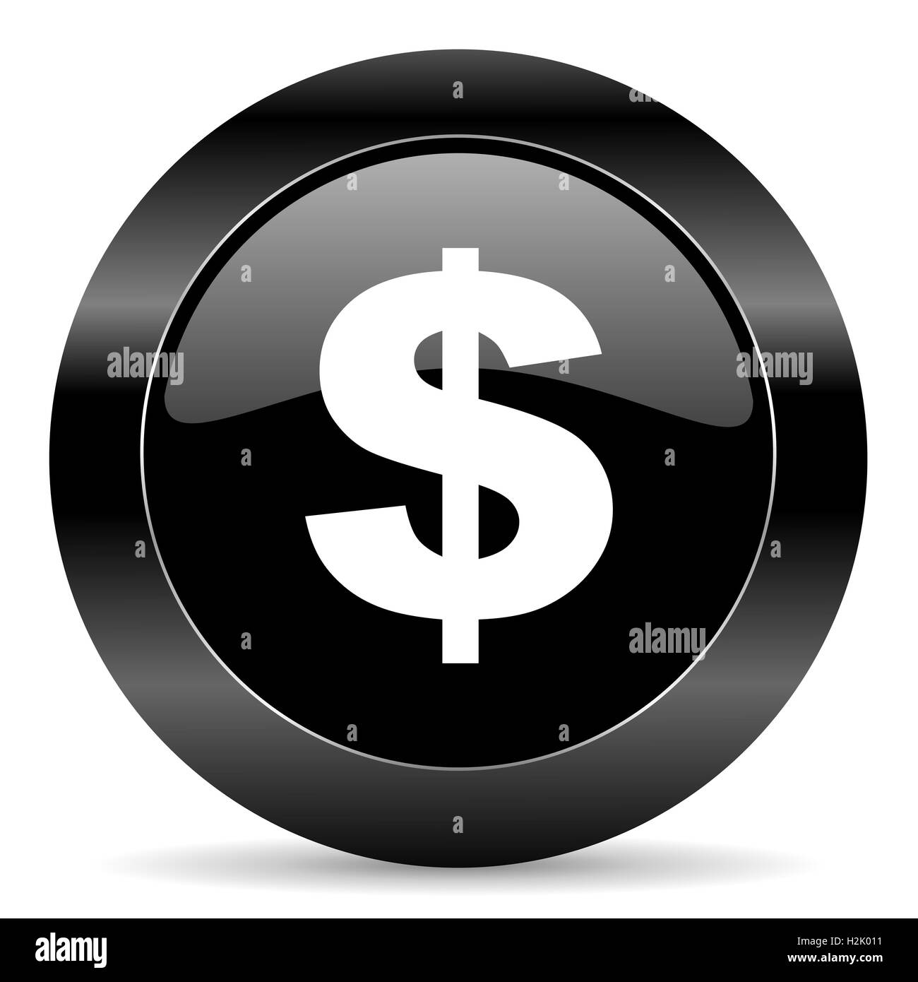 us dollar icon Stock Photo - Alamy
