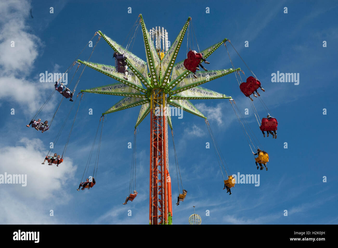 Sideshow Alley at the Royal Melbourne Show Stock Photo - Alamy