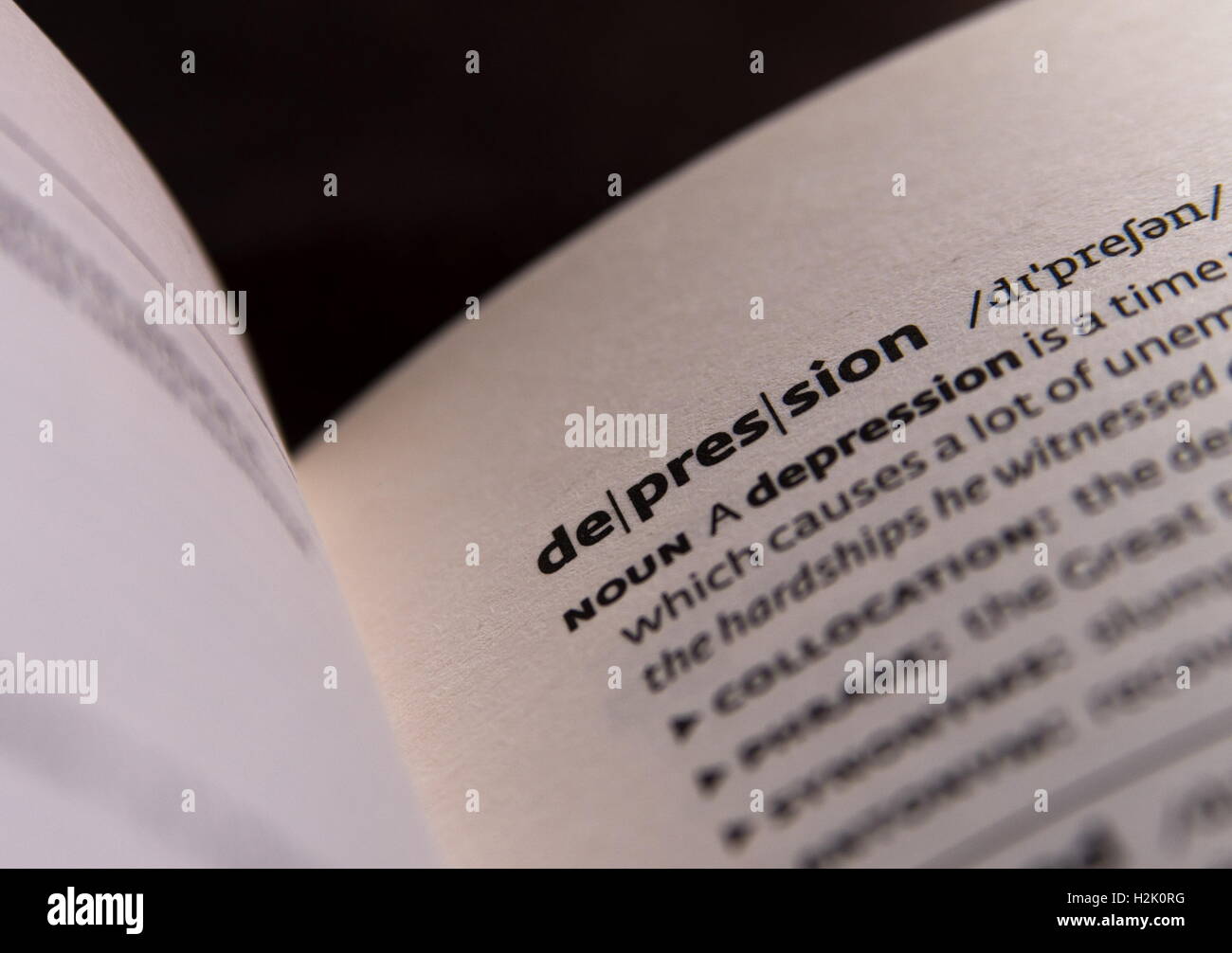 Depression mental health crisis text hi-res stock photography and ...