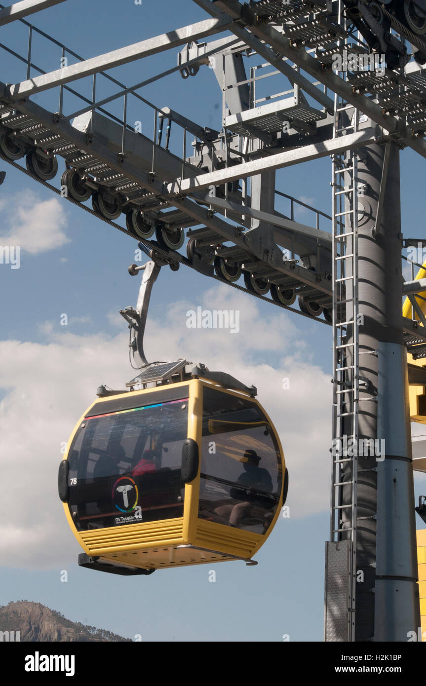Mi Teleferico, the aerial cable-car system operating in La Paz since ...