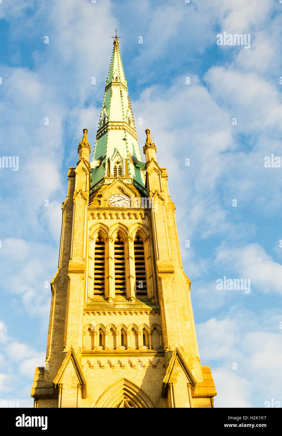 Old church tower hi-res stock photography and images - Alamy