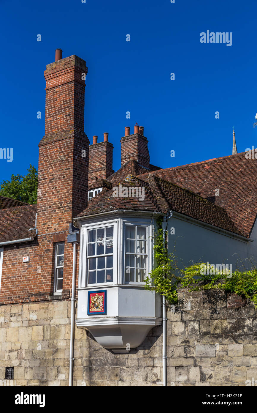 England Wiltshire Salisbury Old buildings Stock Photo - Alamy