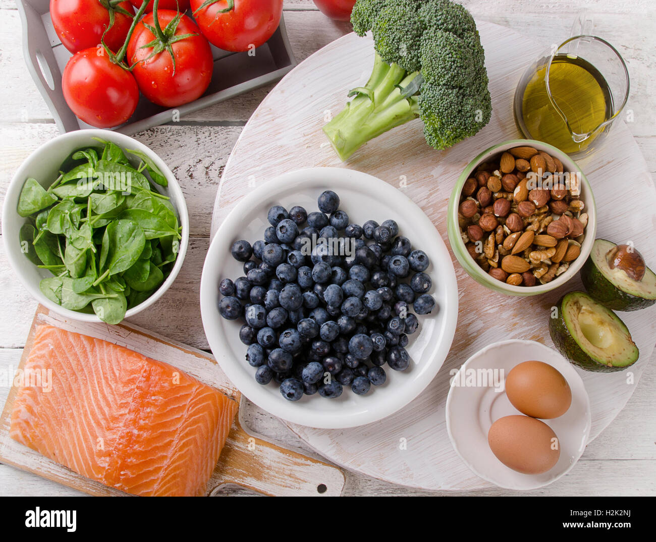 Healthy foods hi-res stock photography and images - Alamy