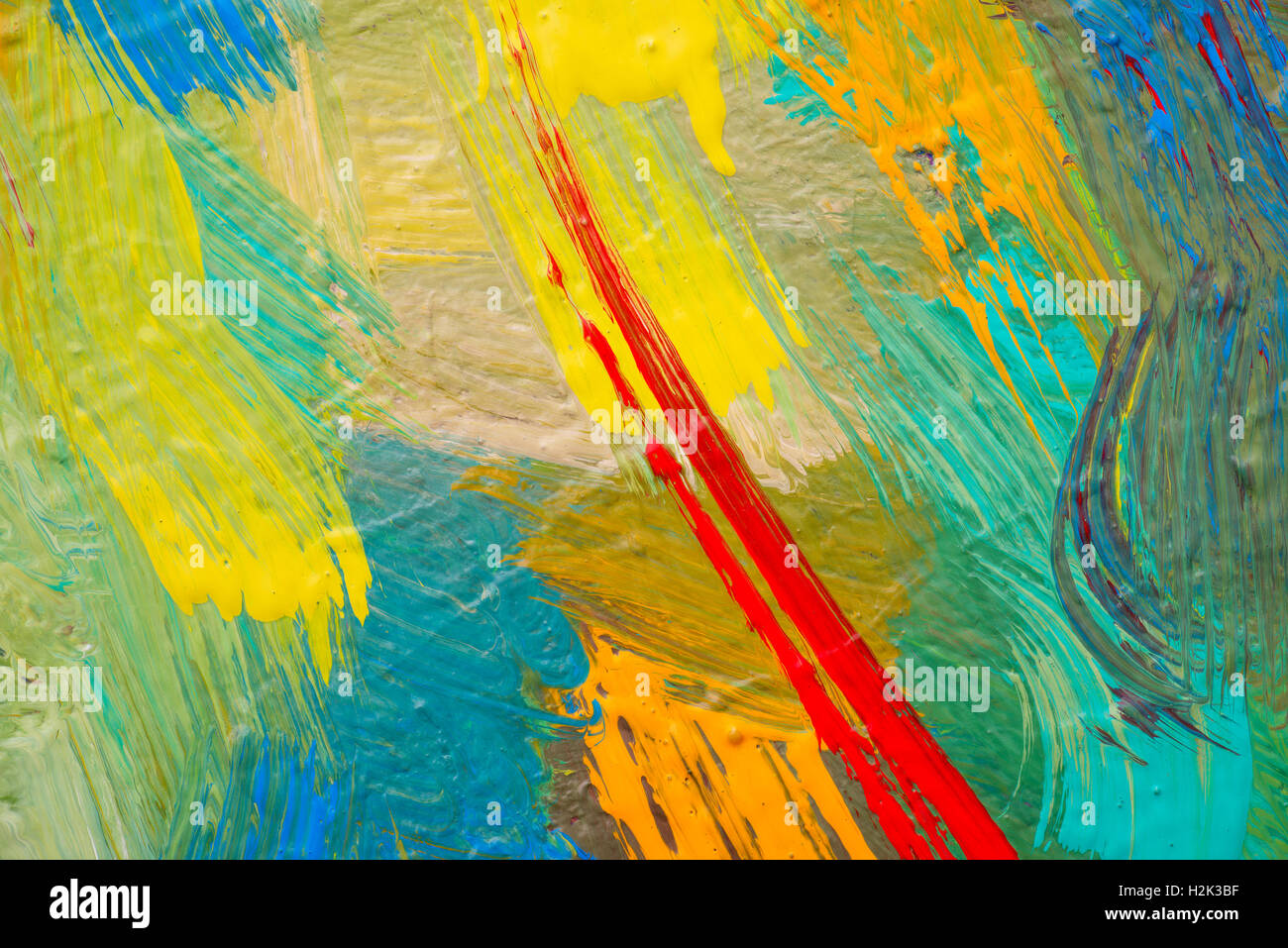 Abstract art background. Hand-painted Stock Photo - Alamy