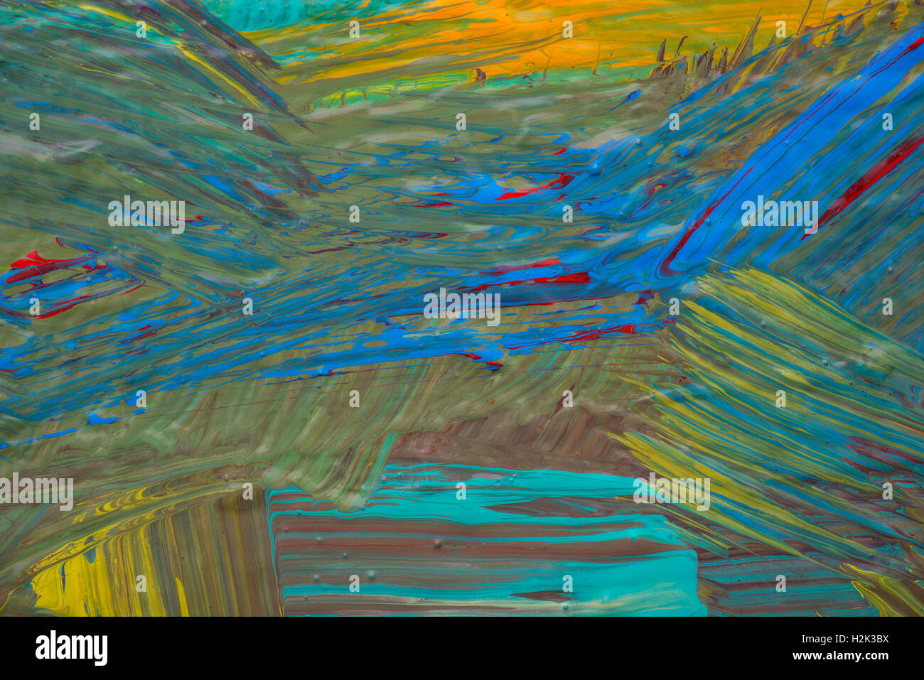 Abstract art background. Hand-painted Stock Photo - Alamy