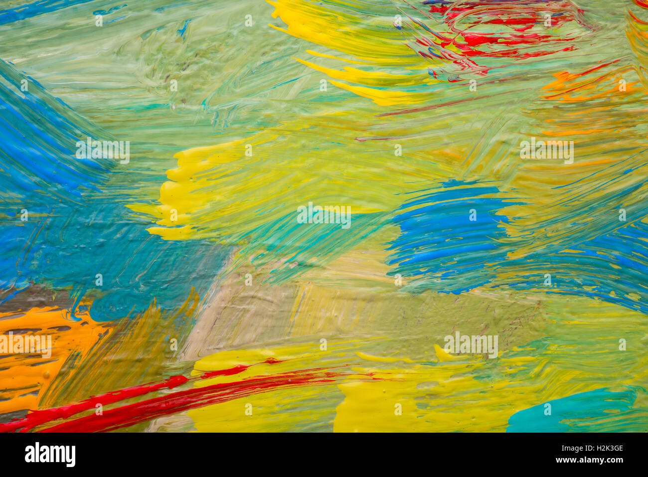 Abstract art background. Hand-painted Stock Photo - Alamy