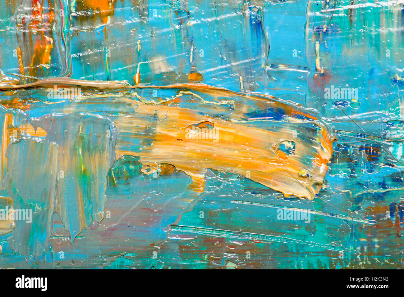 Abstract art background. Hand-painted Stock Photo - Alamy