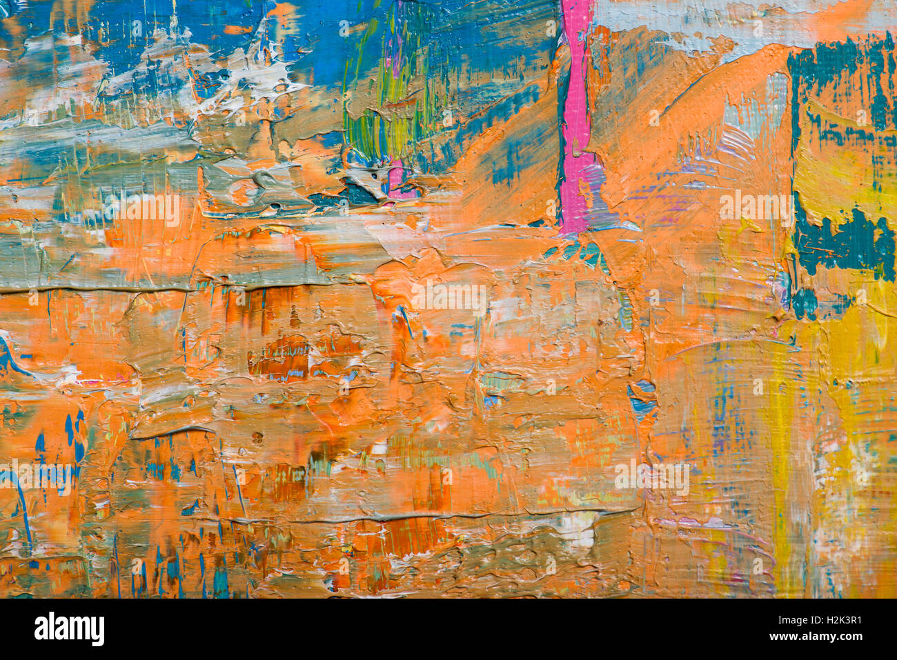Abstract art background. Hand-painted Stock Photo - Alamy