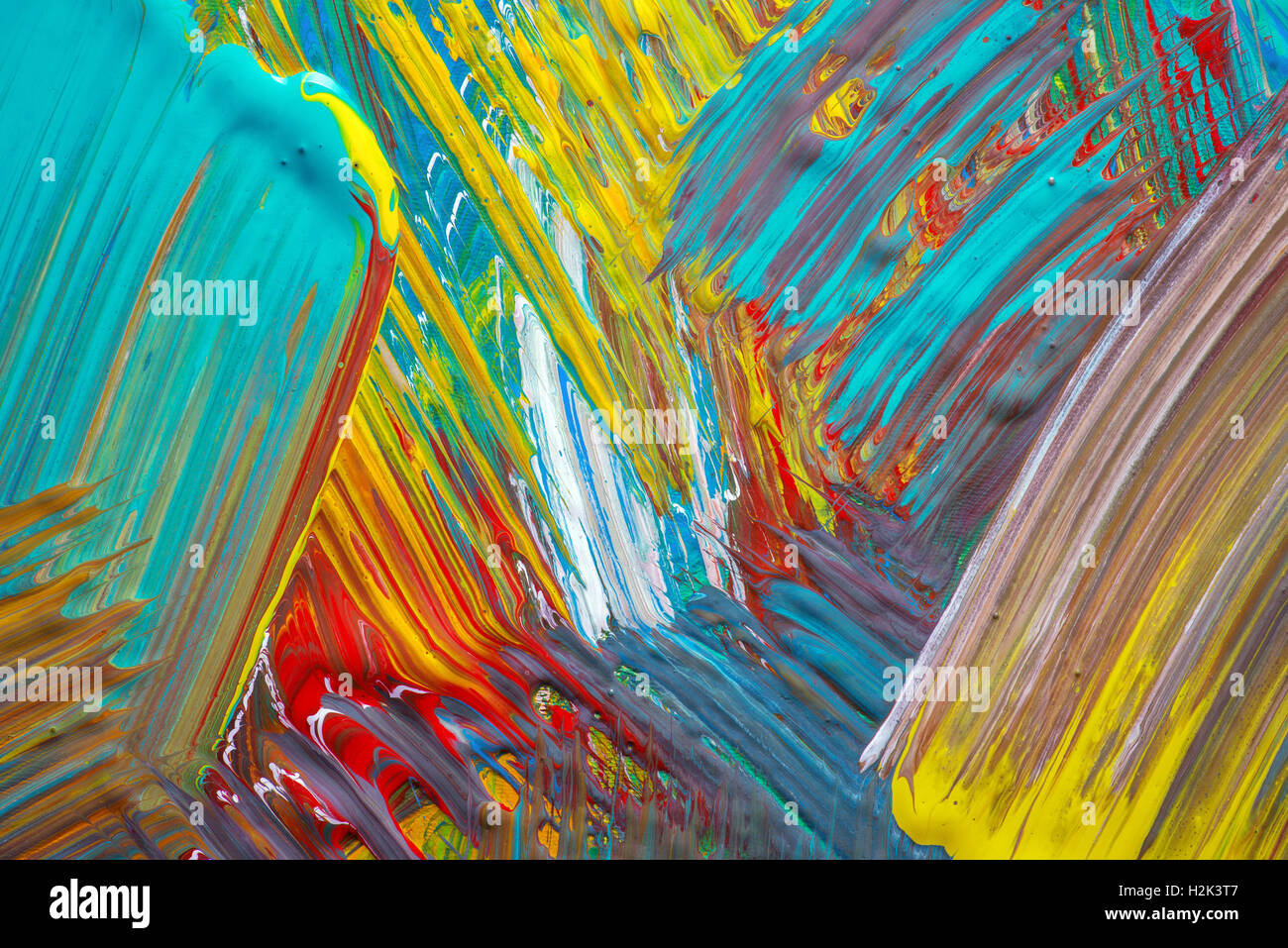Abstract art background. Hand-painted Stock Photo - Alamy