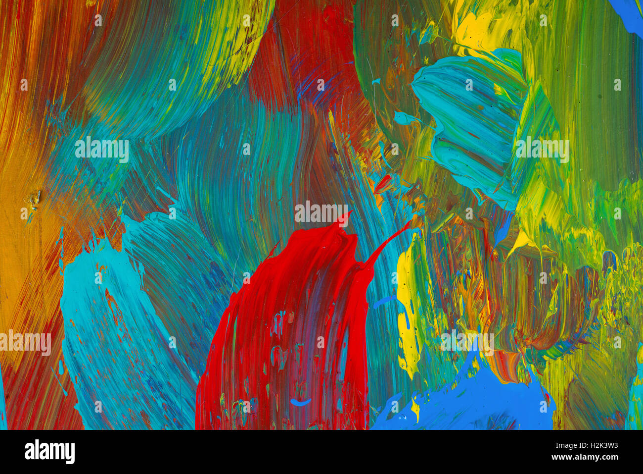 Abstract art background. Hand-painted Stock Photo - Alamy