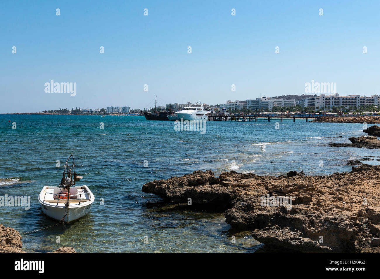 Fig Tree Bay, Protaras Stock Photo - Alamy
