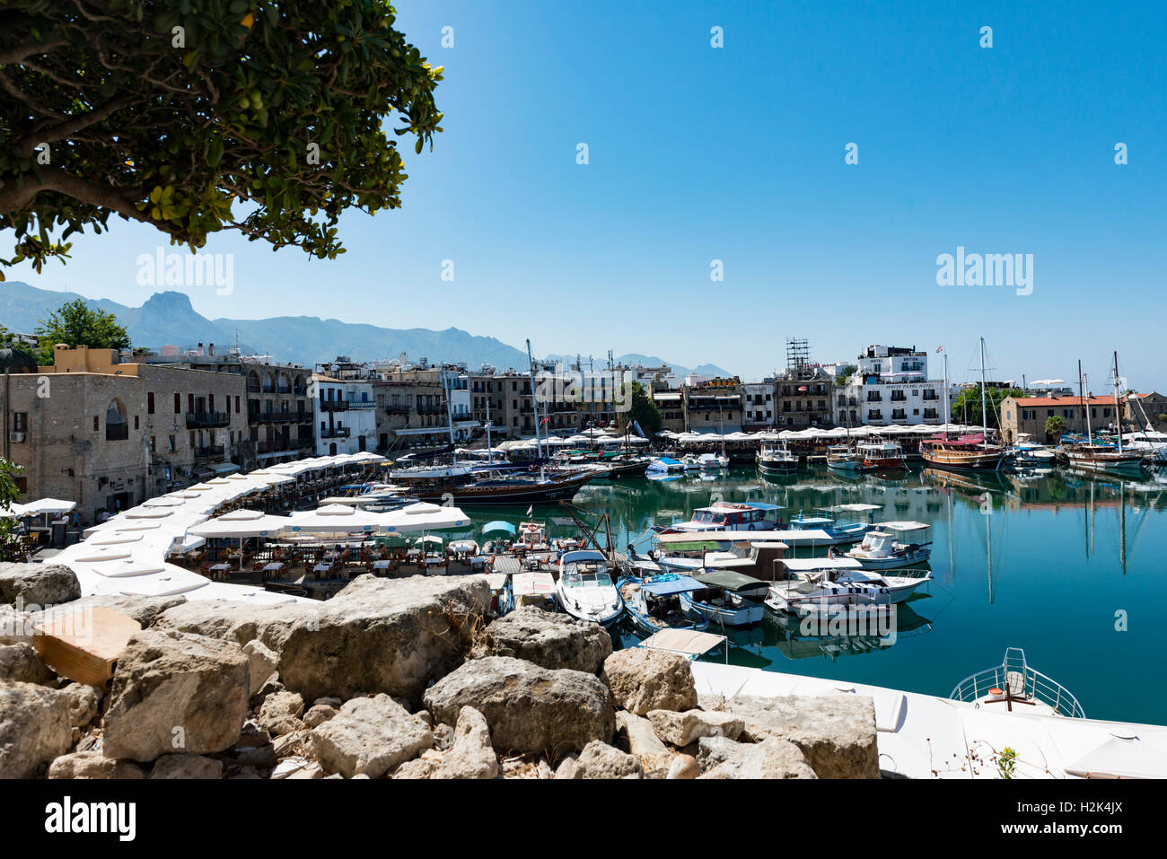 Kyrenia Harbour, Northern Cyprus Stock Photo - Alamy