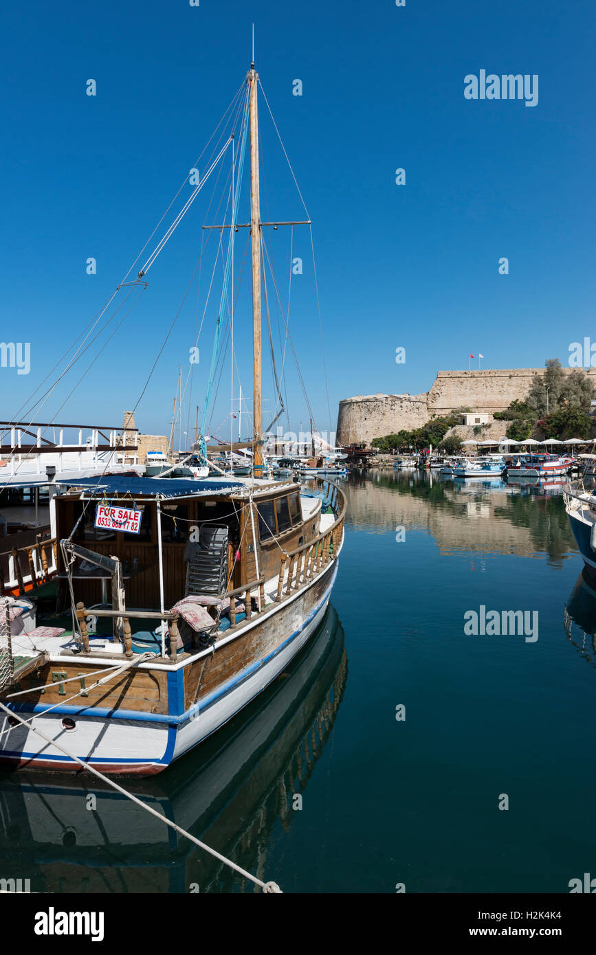 Kyrenia Harbour, Northern Cyprus Stock Photo - Alamy