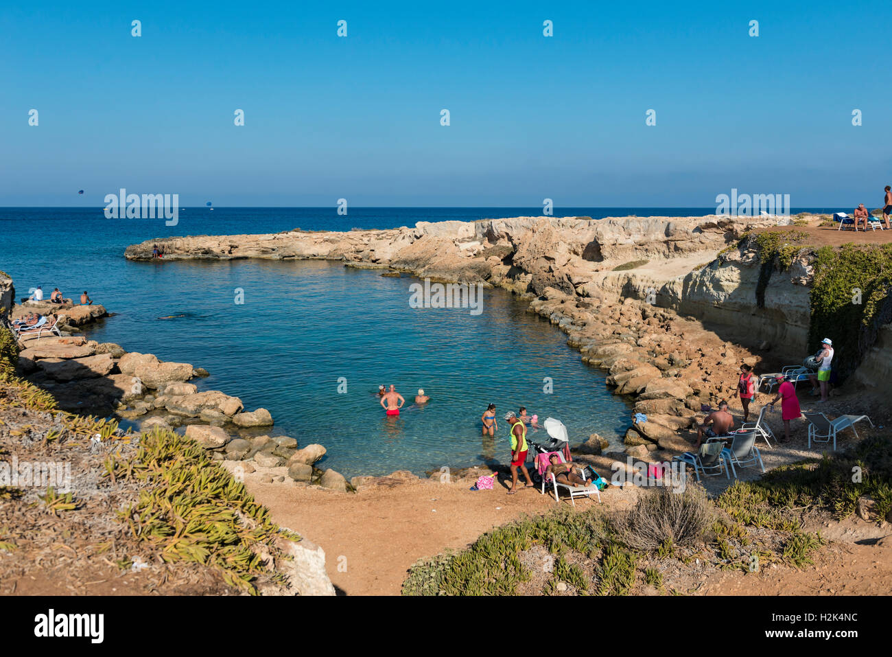 Fig Tree Bay, Protaras Stock Photo - Alamy