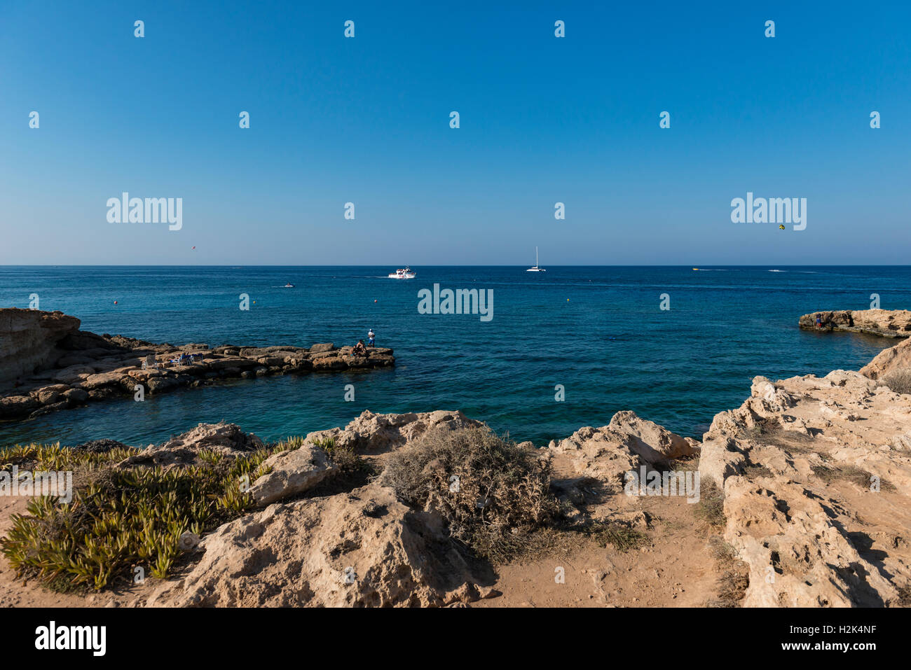 Fig Tree Bay, Protaras Stock Photo - Alamy