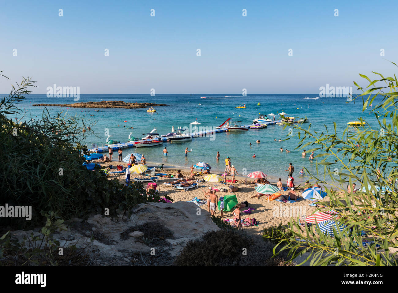 Fig Tree Bay, Protaras Stock Photo - Alamy
