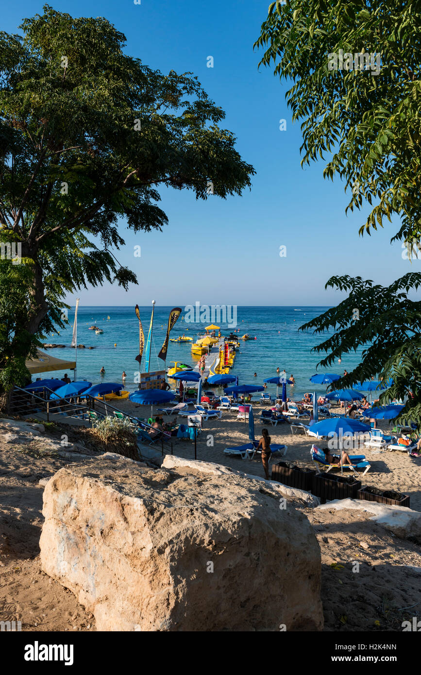Fig Tree Bay, Protaras Stock Photo - Alamy