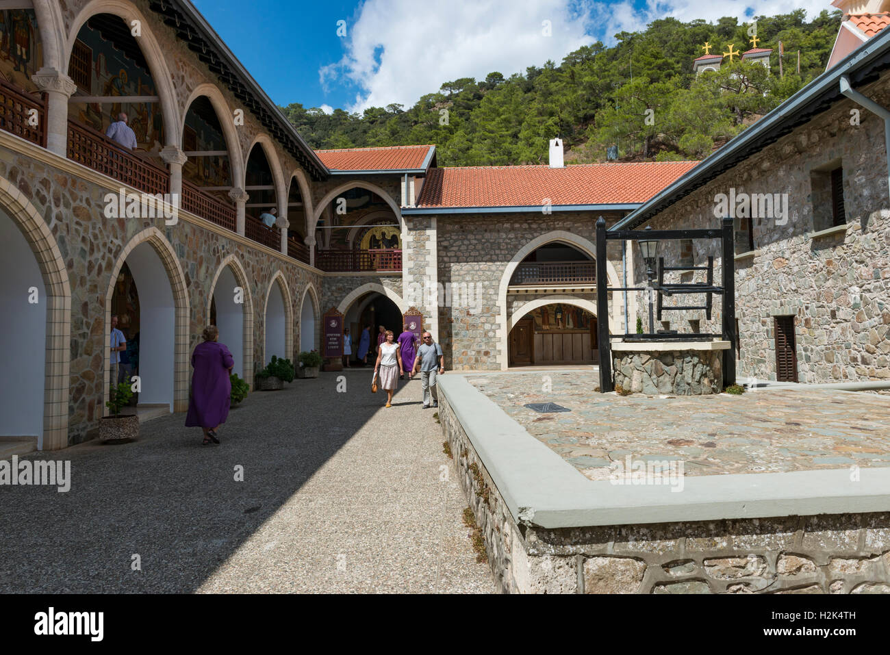 Kykkos Monastery, Cyprus Stock Photo - Alamy