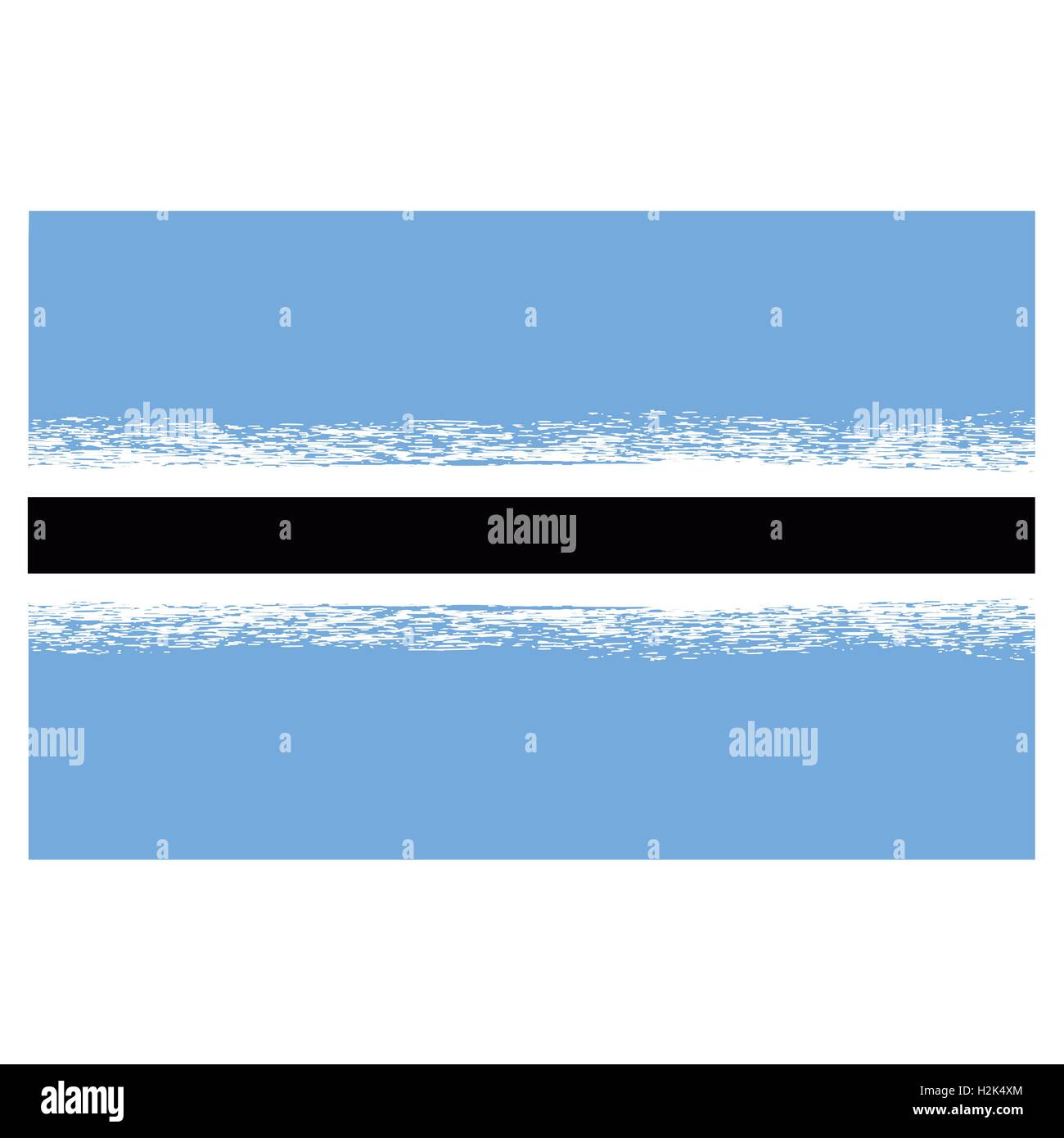 Botswana fabric flag Stock Vector Images - Alamy